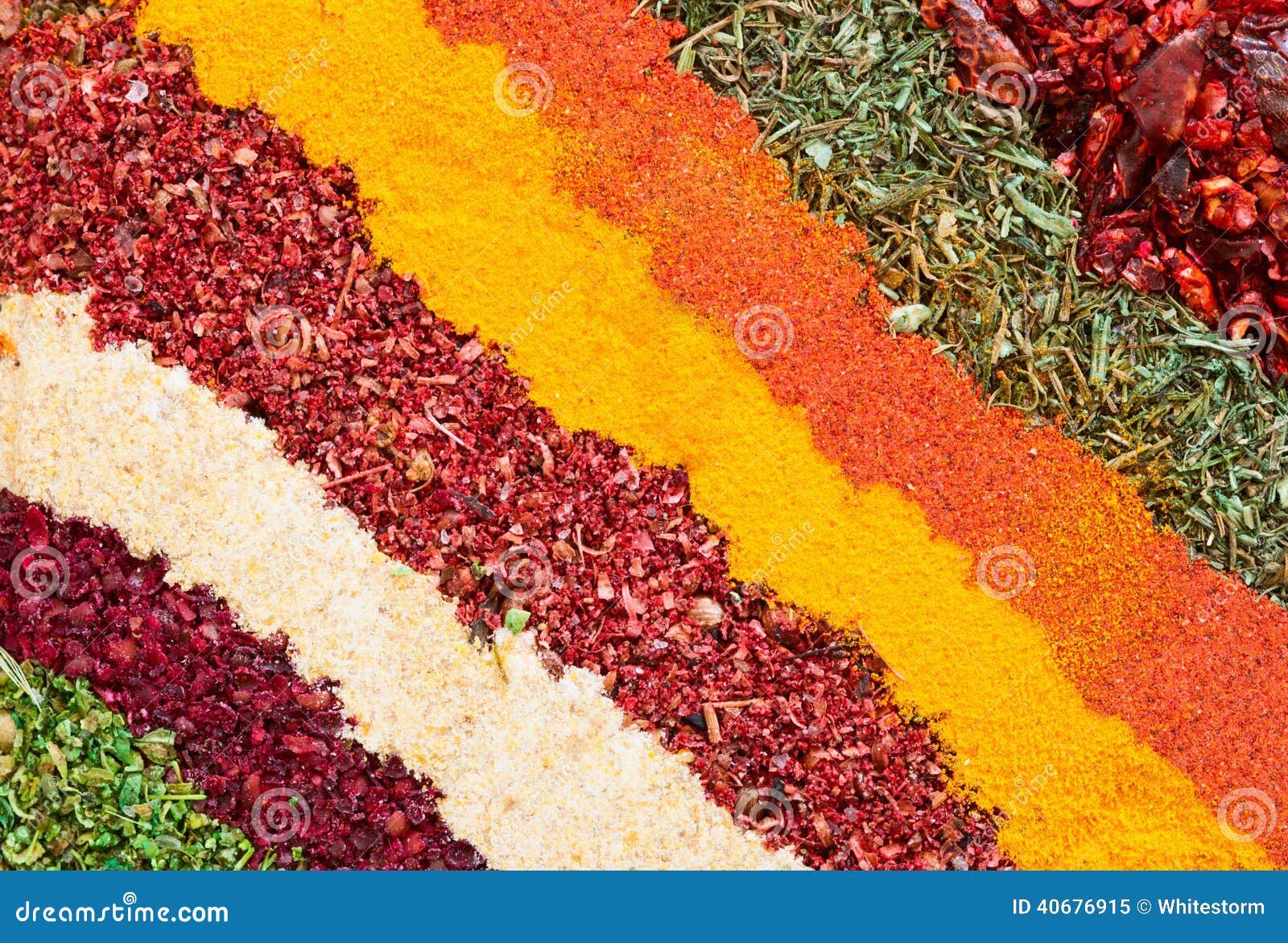 Spices. stock image. Image of culture, seasoning, texture - 40676915