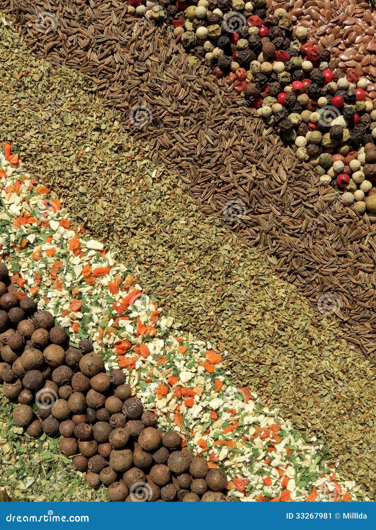 Spices stock image. Image of nature, spices, pepper, carrot - 33267981