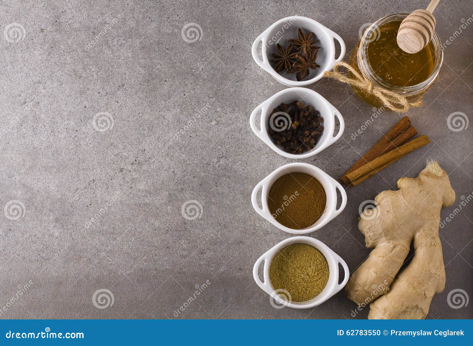 Spices stock photo. Image of bucket, cinnamon, flavor - 62783550