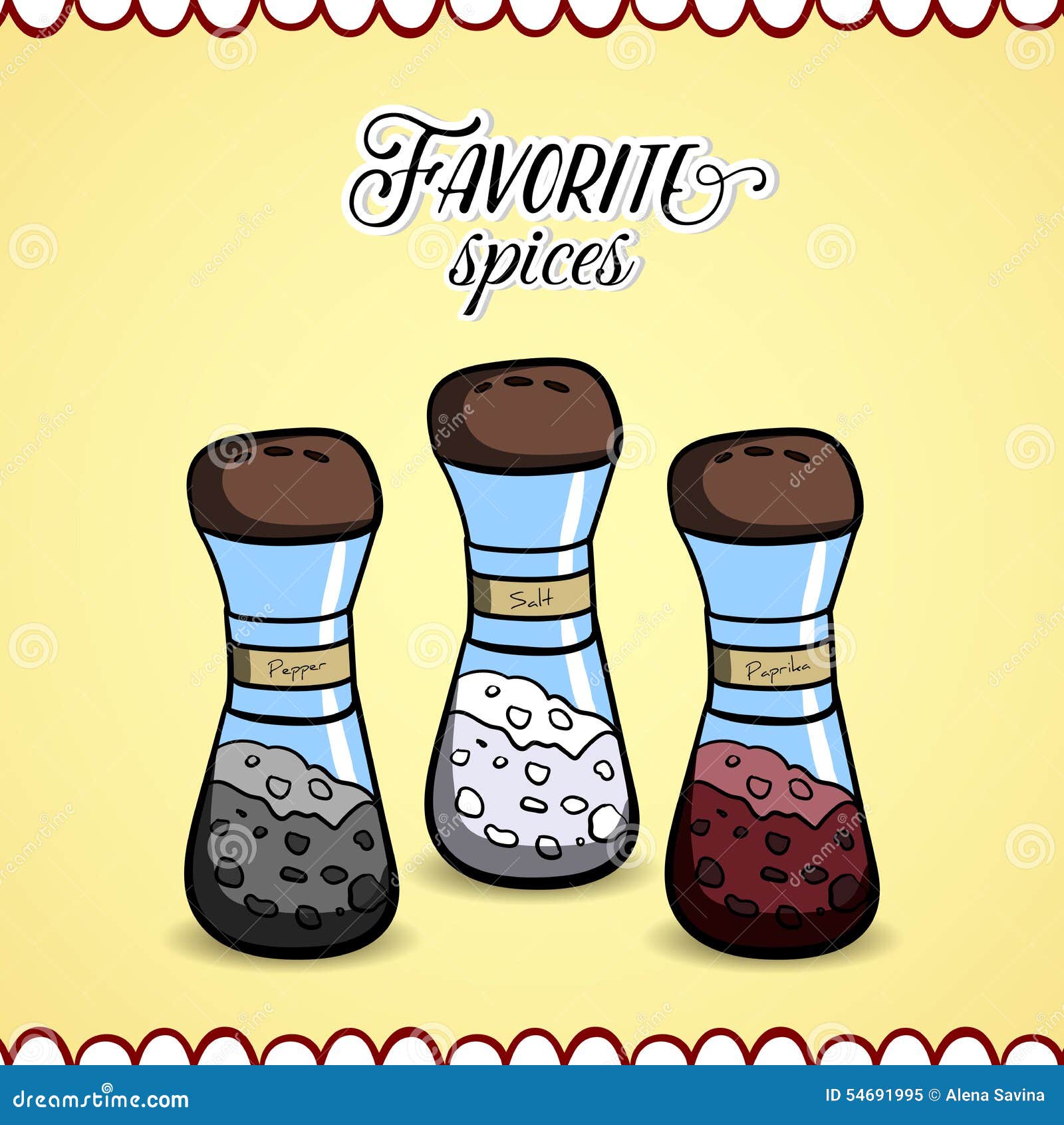SpicesVector stock vector. Illustration of container - 54691995 SpicesVector stock vector. Illustration of container - 54691995
