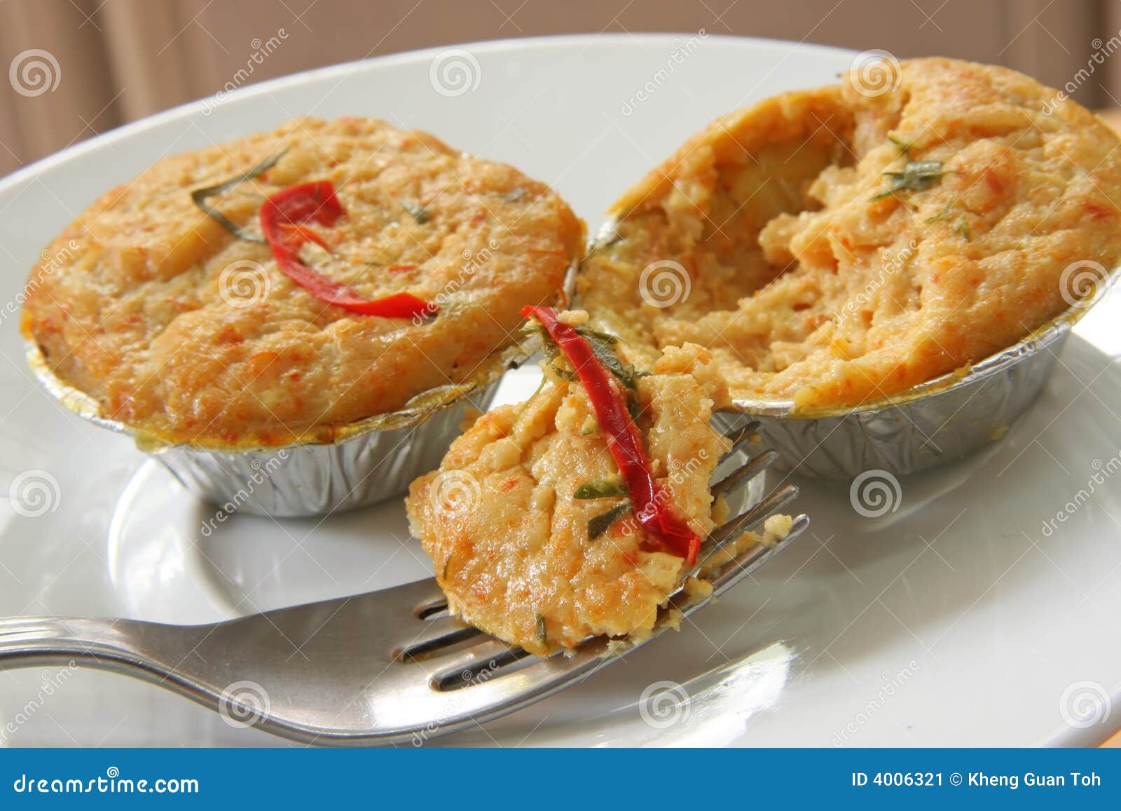 Spicy asian pudding stock image. Image of malay, seafood - 4006321