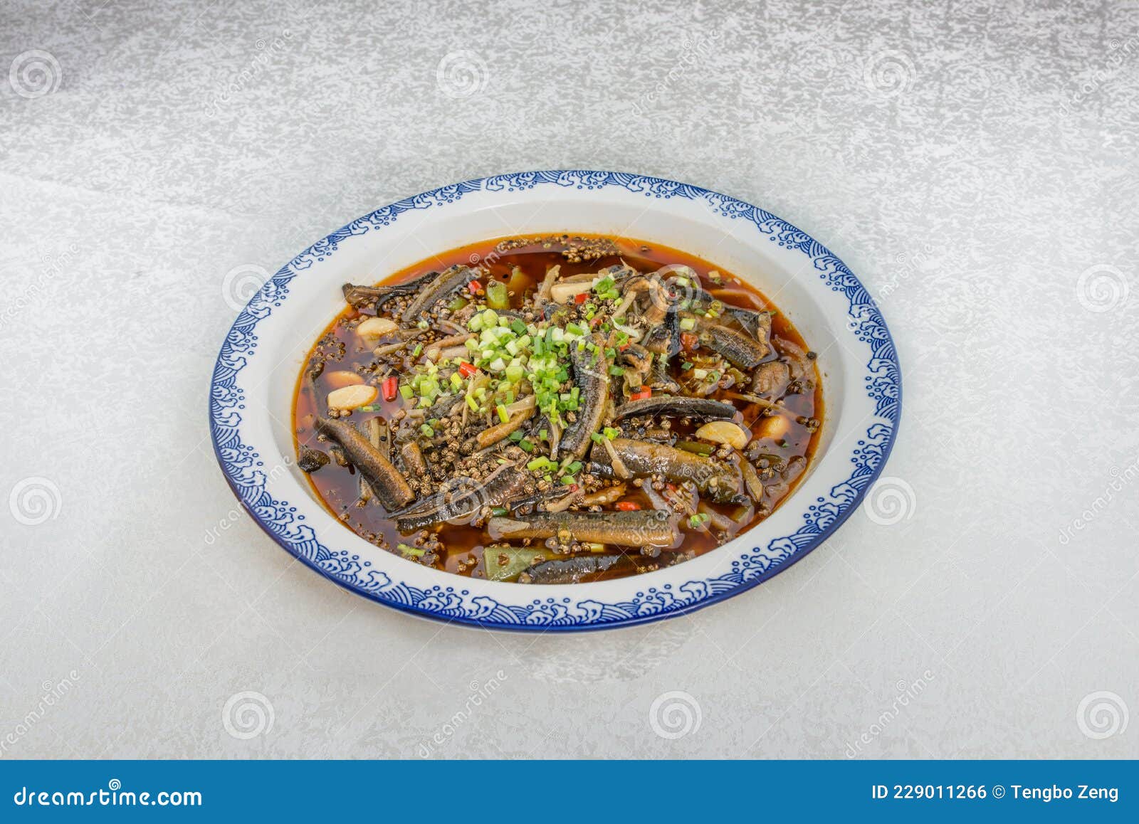 Spicy Braised Fish stock photo. Image of meat, breakfast - 229011266