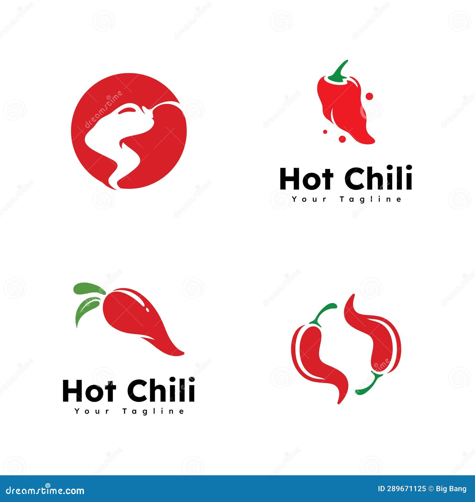 Spicy Chili Logo Vector, Red Pepper Logo Icon Template Stock Vector ...