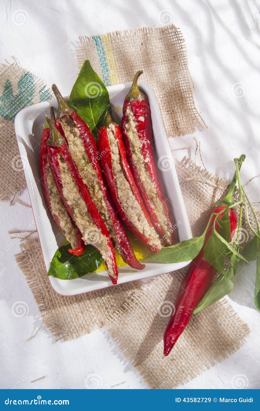 Spicy chili stuffing stock image. Image of gourmet, delicious - 43582729