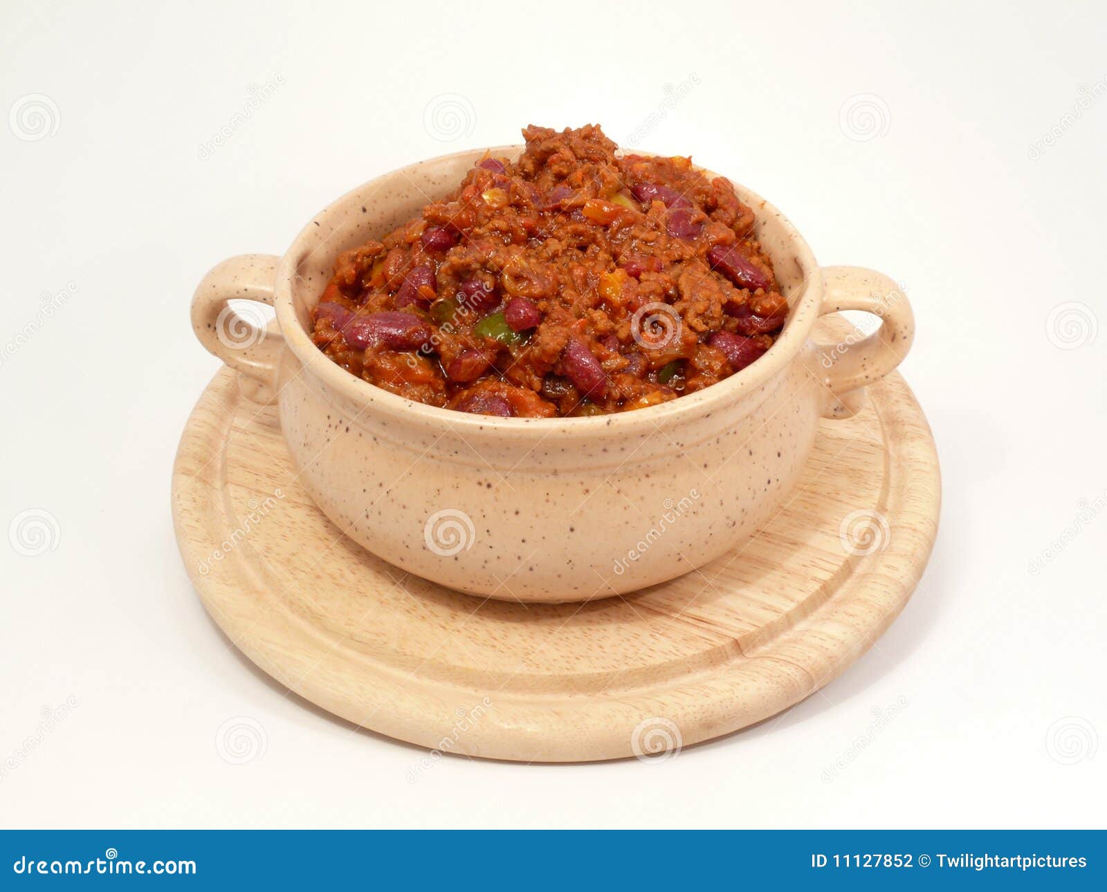 Spicy Chilipot stock photo. Image of beans, dish, flat - 11127852