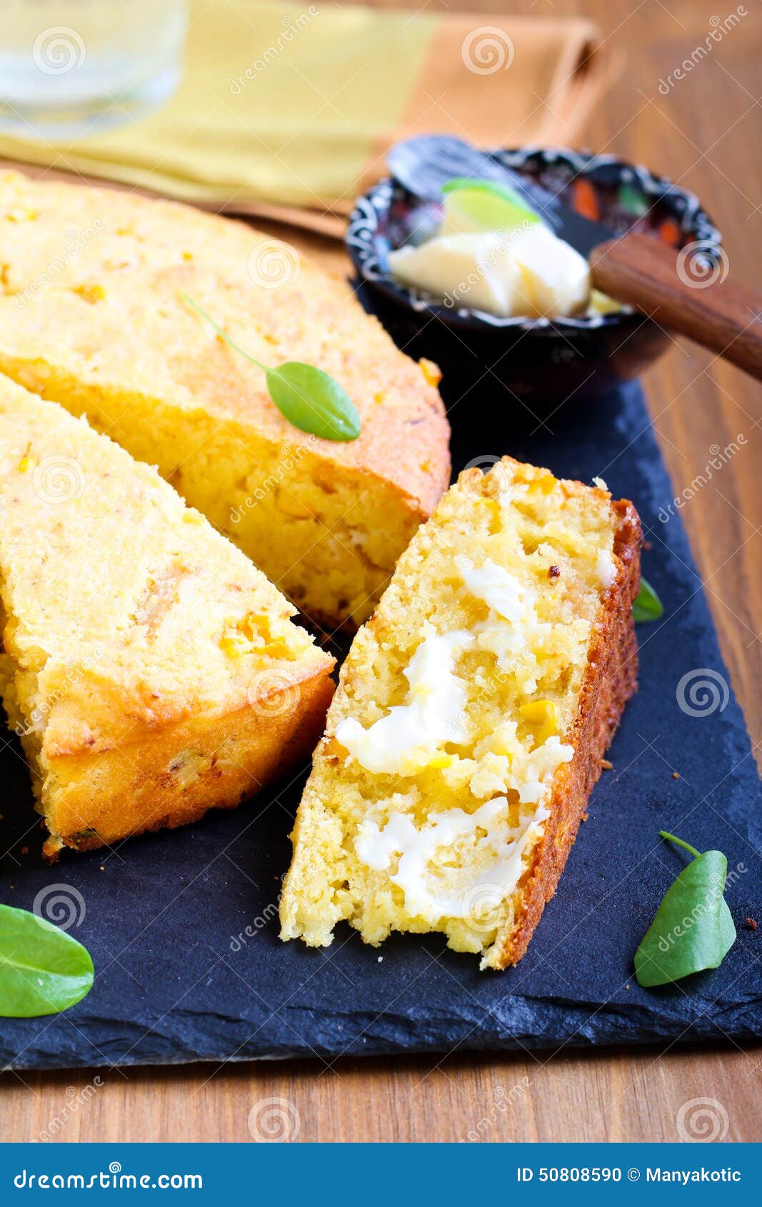 Spicy cornbread stock photo. Image of homemade, snack - 50808590