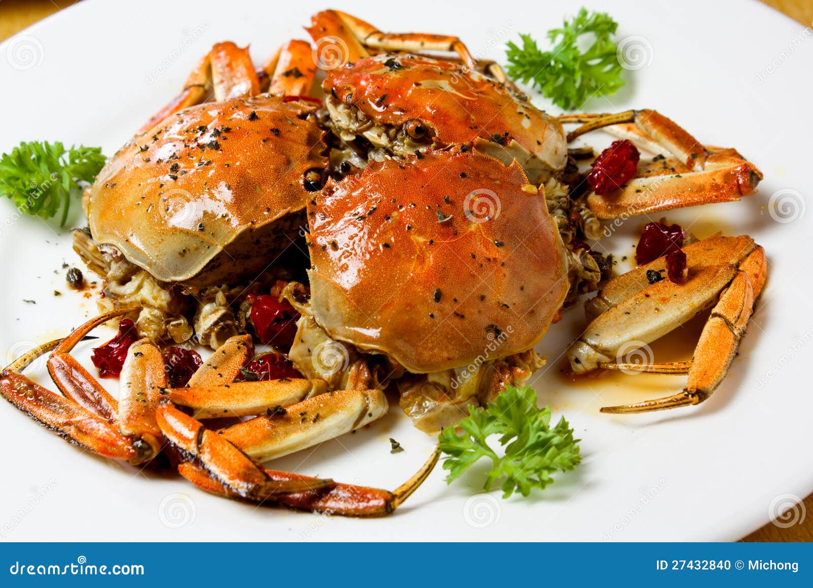 Spicy crab stock photo. Image of protein, single, diet - 27432840