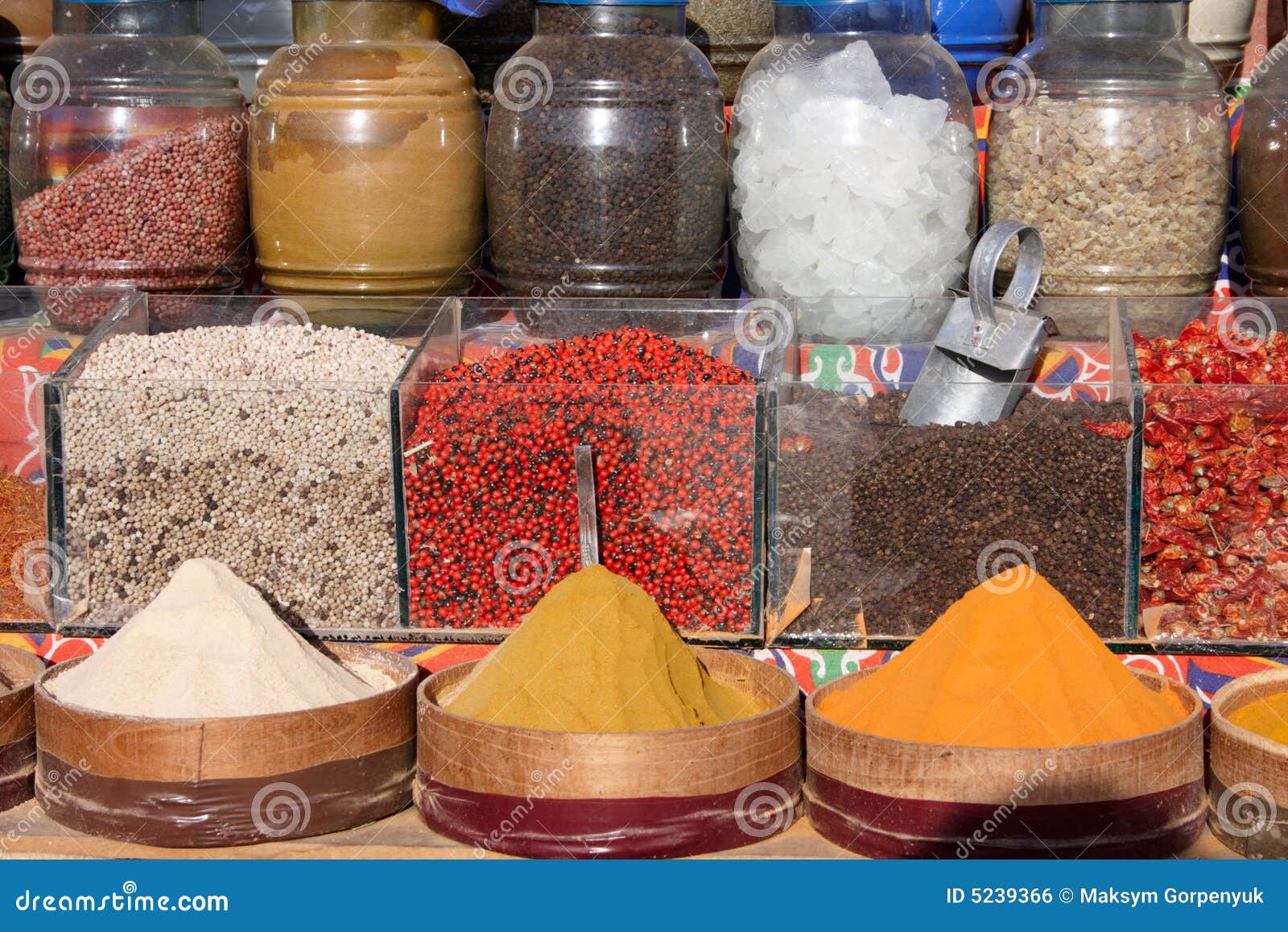 Spicy On Eastern Bazaar Picture. Image: 5239366