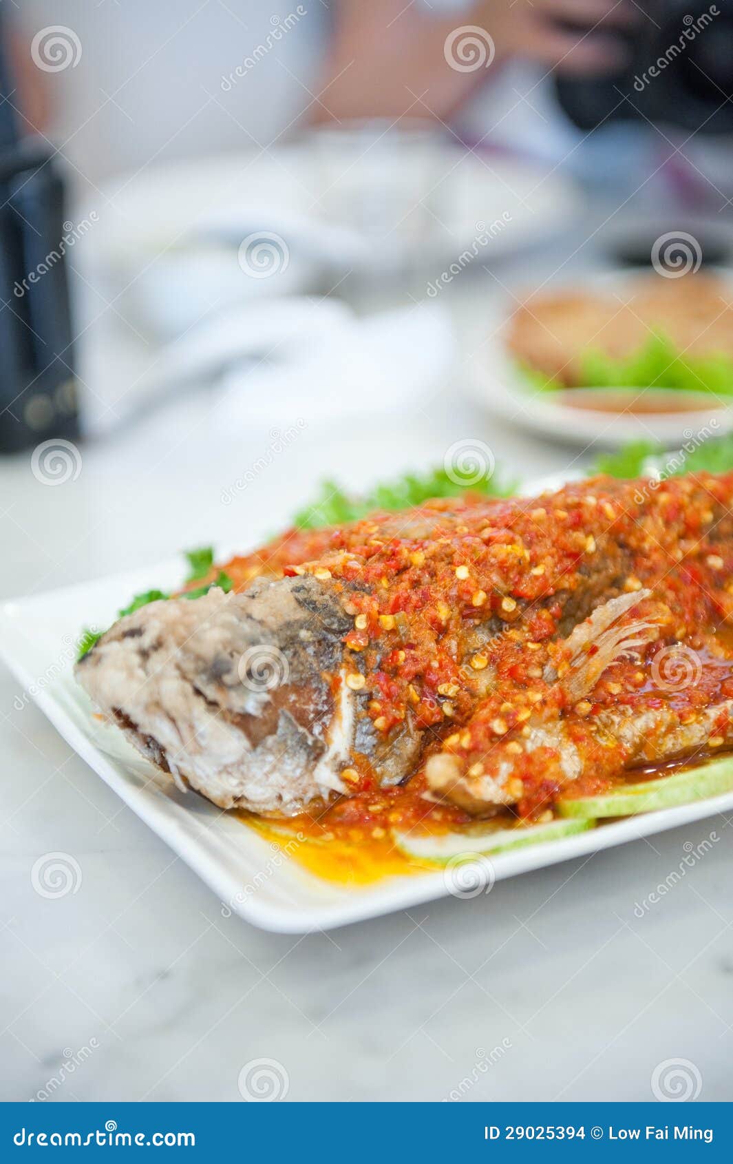 Spicy fish in malacca stock photo. Image of asian, special - 29025394