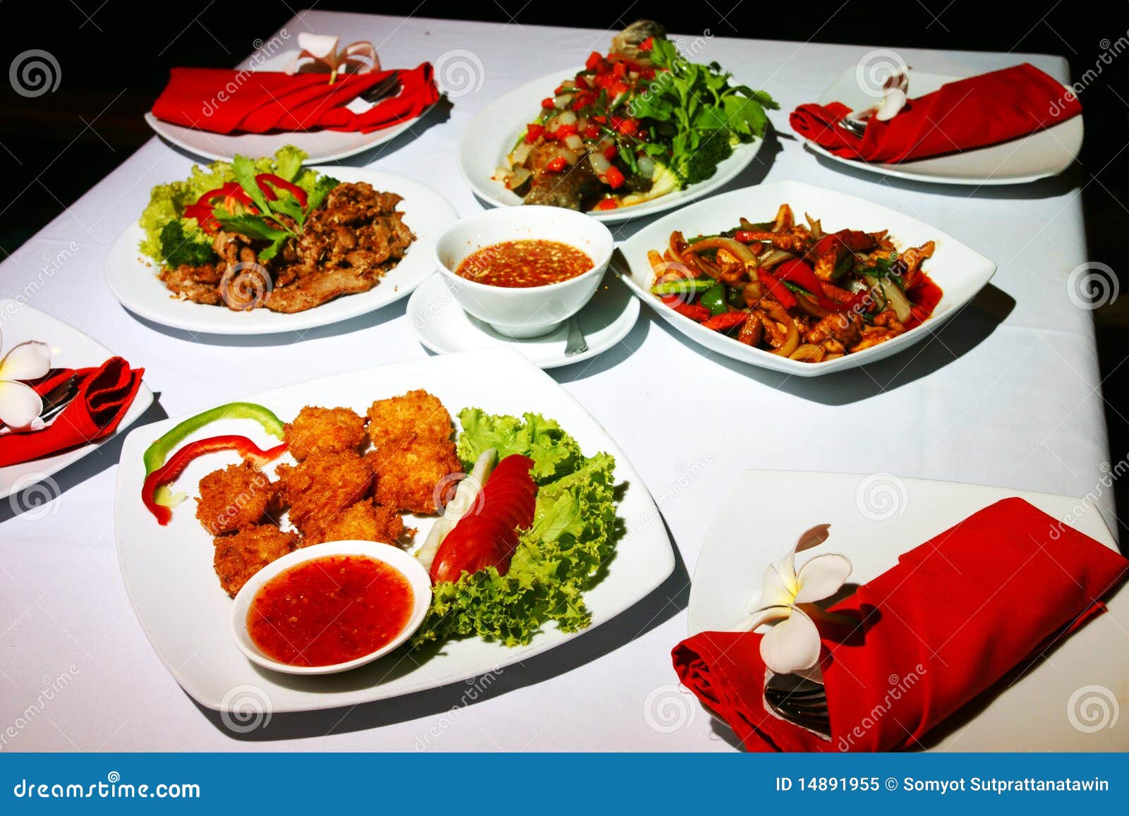 Spicy food set stock image. Image of curry, duck, food - 14891955