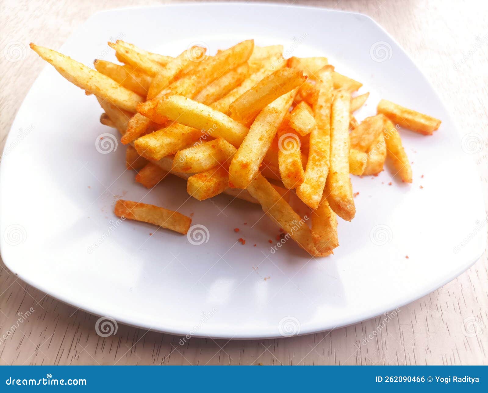 Spicy French fries stock photo. Image of french, hamburger - 262090466