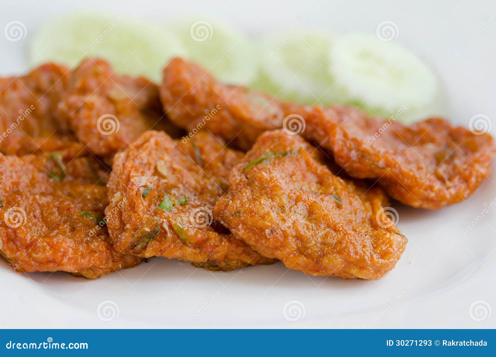 Fried fish cake stock image. Image of chinese, sauce - 30271293