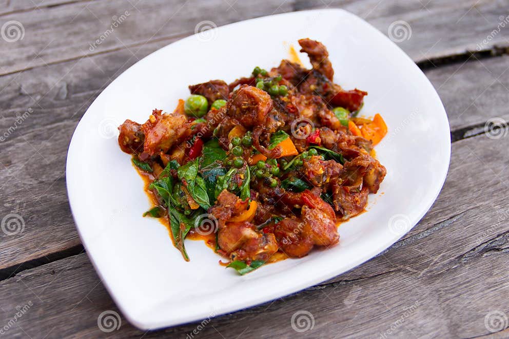 Spicy fried frog stock photo. Image of food, eating, fried - 31104890