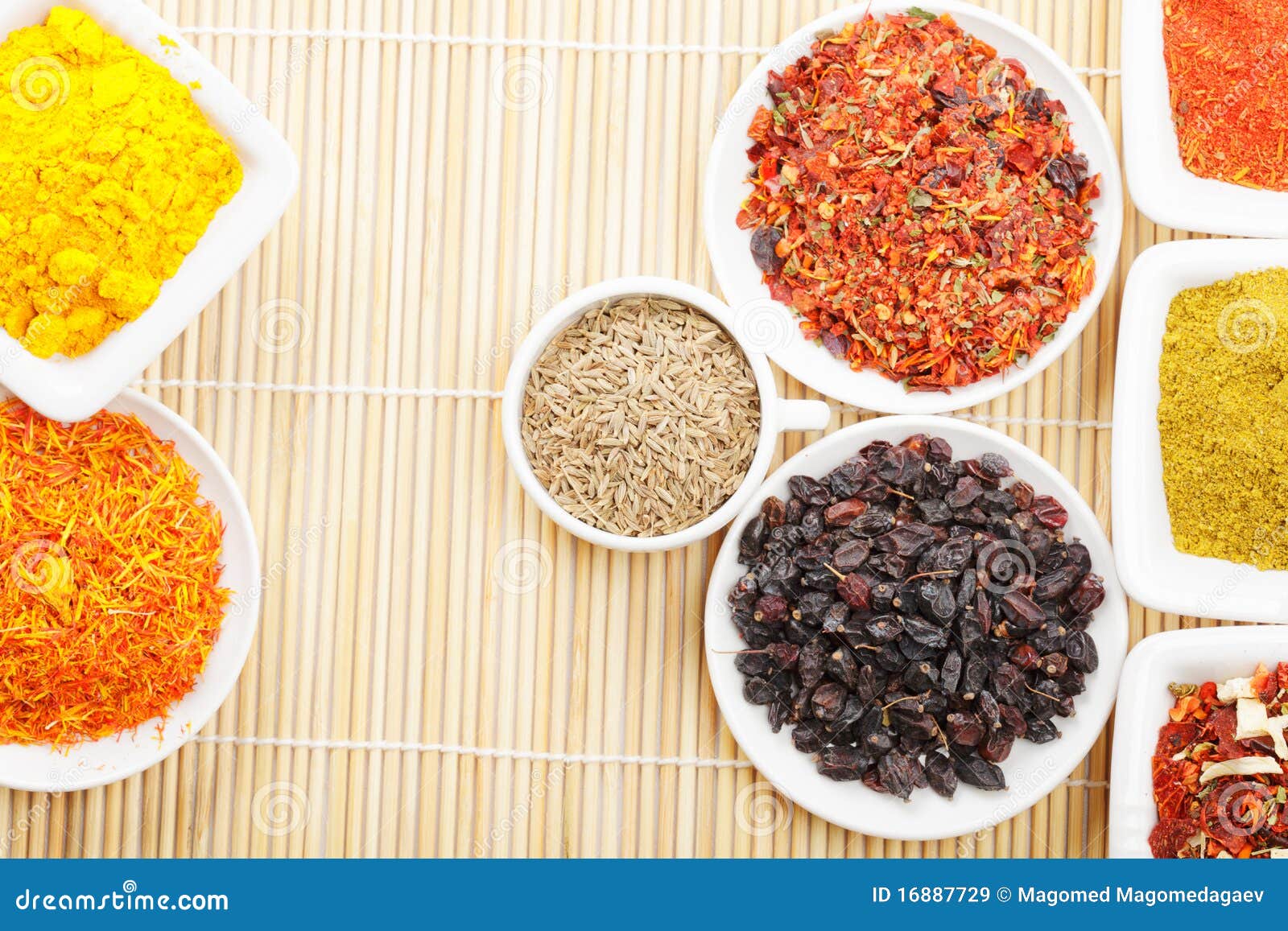 Spicy geometry above view stock image. Image of cooking - 16887729