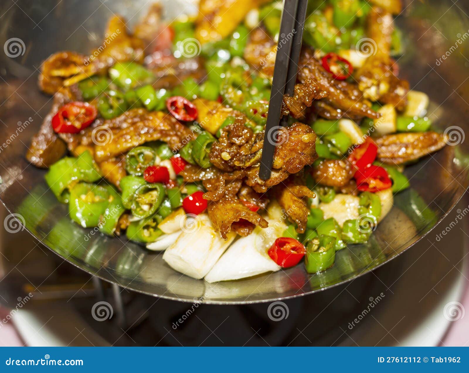 Spicy Hot Chinese Food stock photo. Image of oriental - 27612112