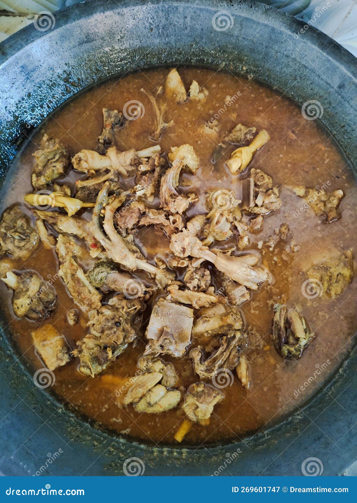 Pedesan Menthhok is Typical Food of Indramayu Stock Image - Image of ...