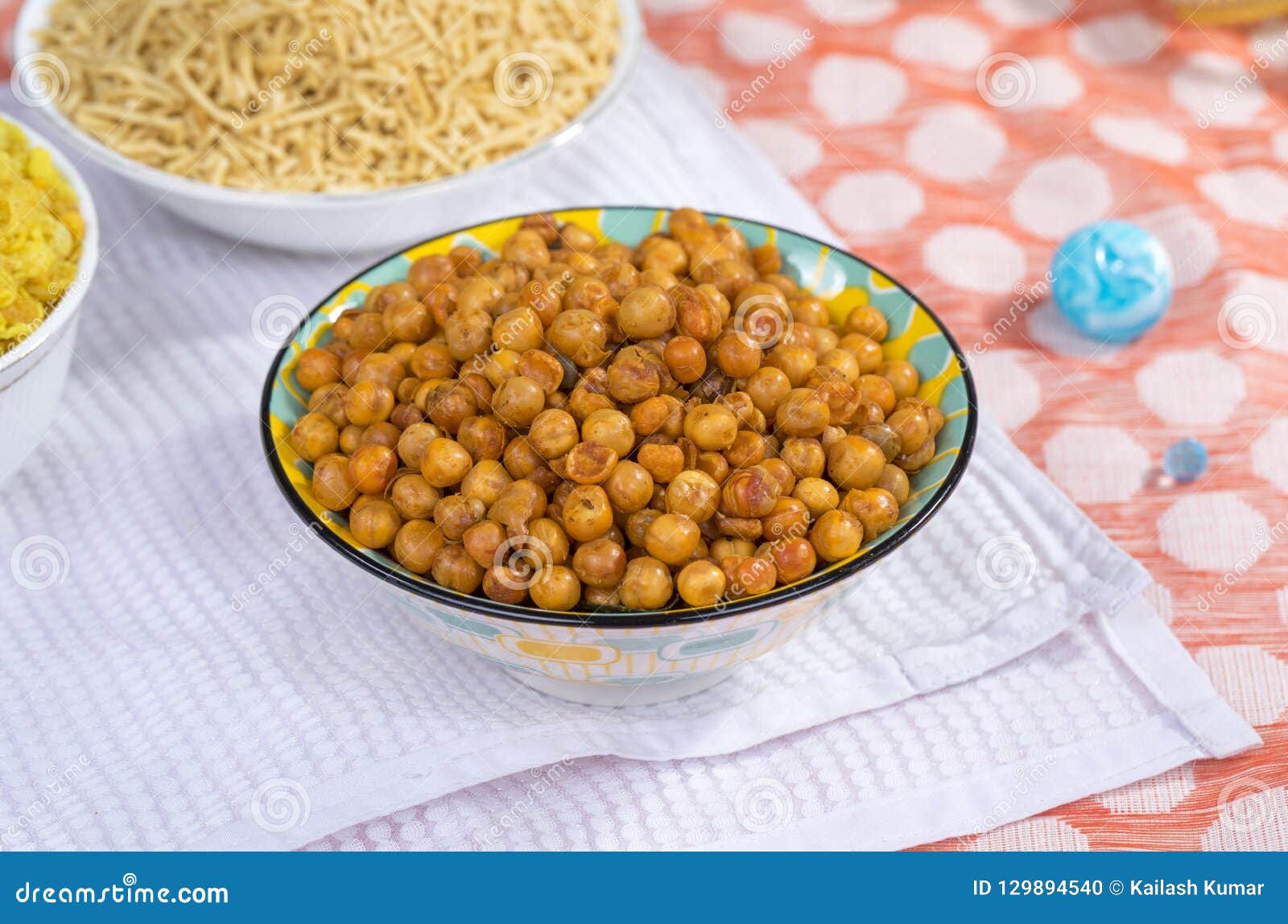 Spicy Pea stock photo. Image of namkeen, indian, crunchy - 129894540