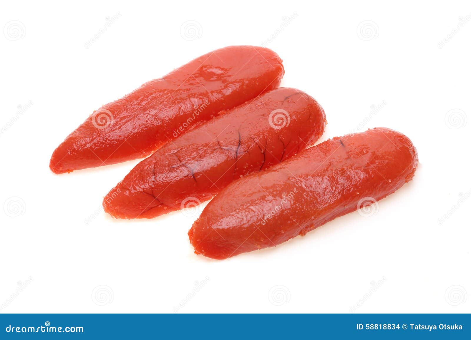Spicy pollack roe stock photo. Image of background, ingredient - 58818834