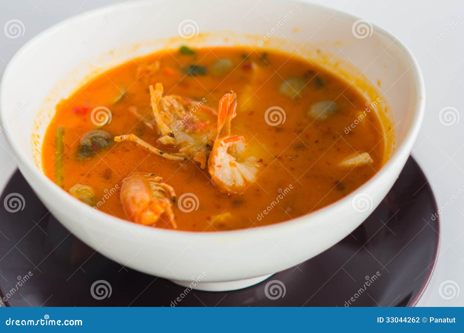 Spicy Prawn Soup of Thailand Stock Photo - Image of spices, asian: 33044262