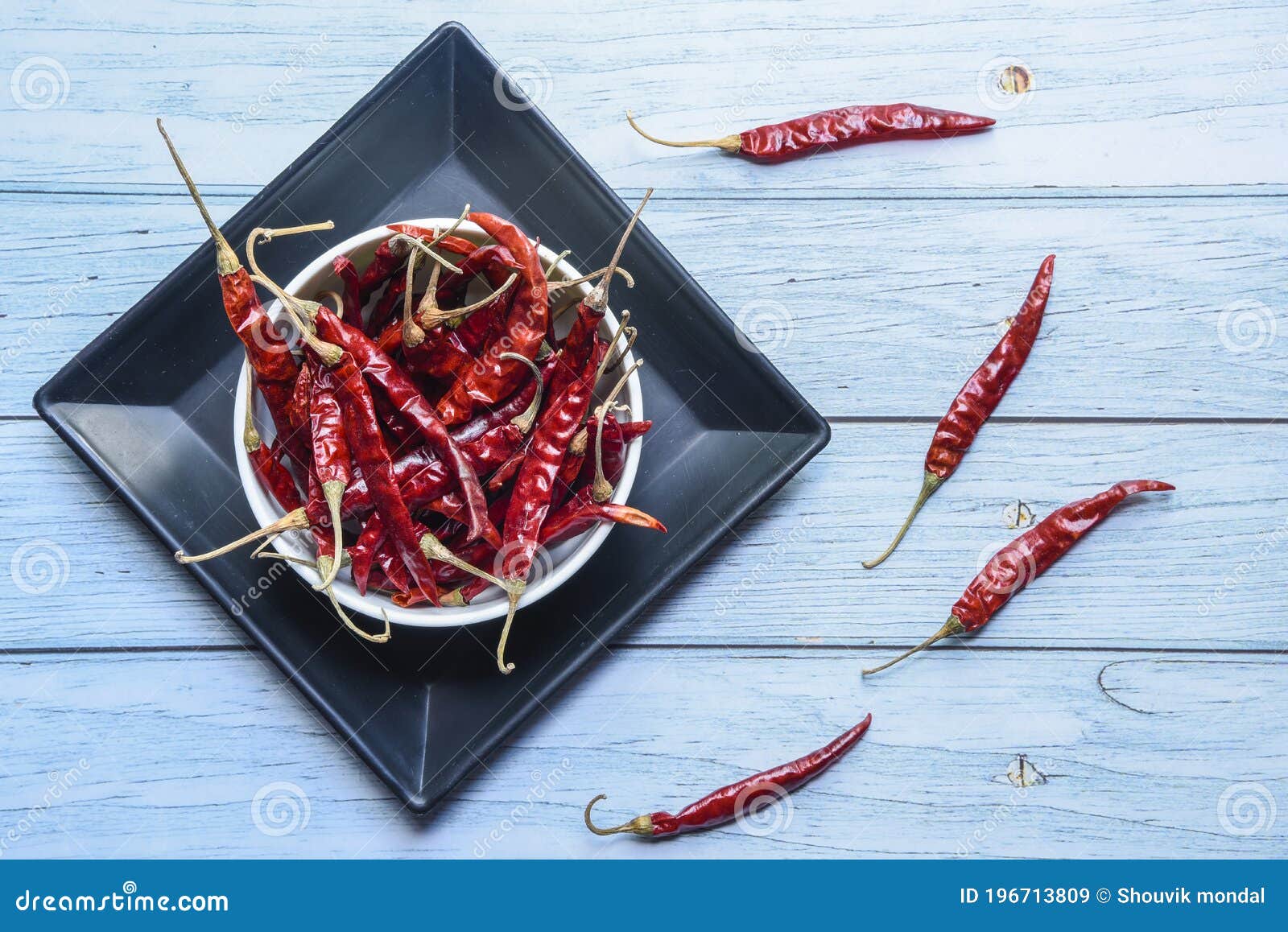 Spicy Red Chilli Powder with Super Chilli Background Stock Image ...