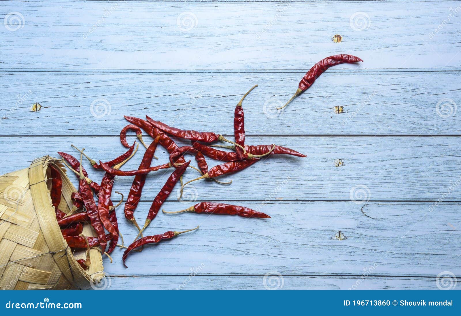 Spicy Red Chilli Powder with Super Chilli Background Stock Photo ...