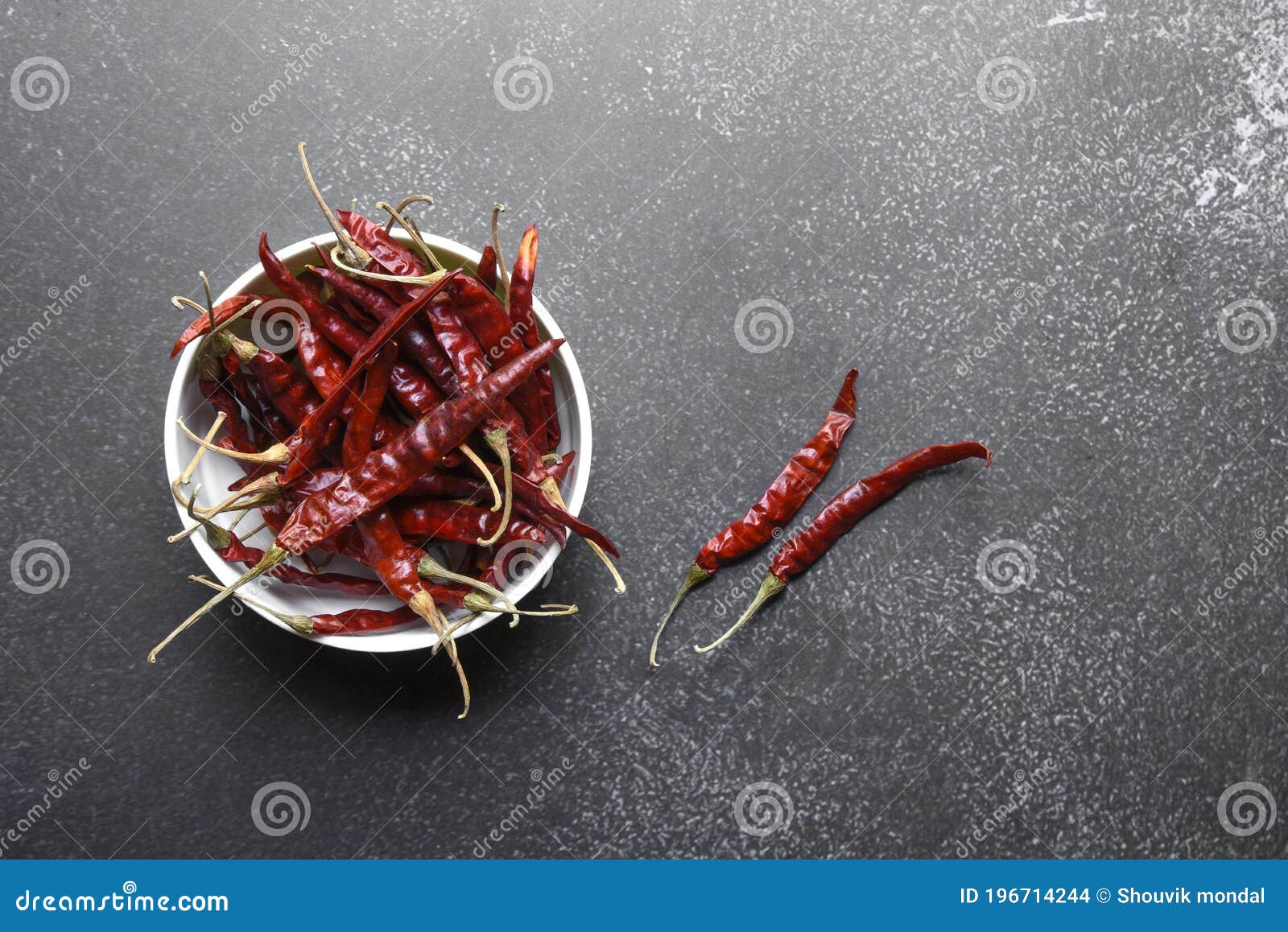 Spicy Red Chilli Powder with Super Chilli Background Stock Photo ...