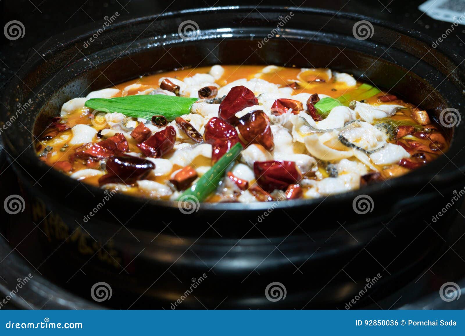 A Spicy and Sour Pickle Fish Chinese Style Stock Photo - Image of piece ...
