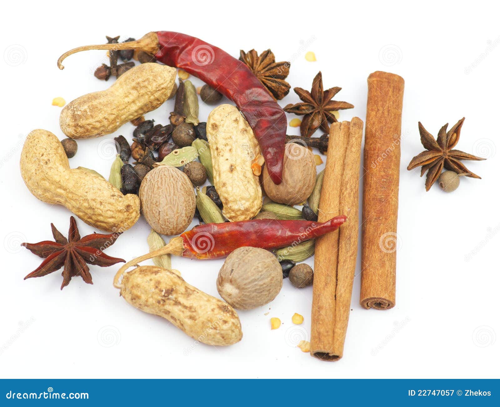 Spicy spices stock image. Image of clove, spicy, wood - 22747057