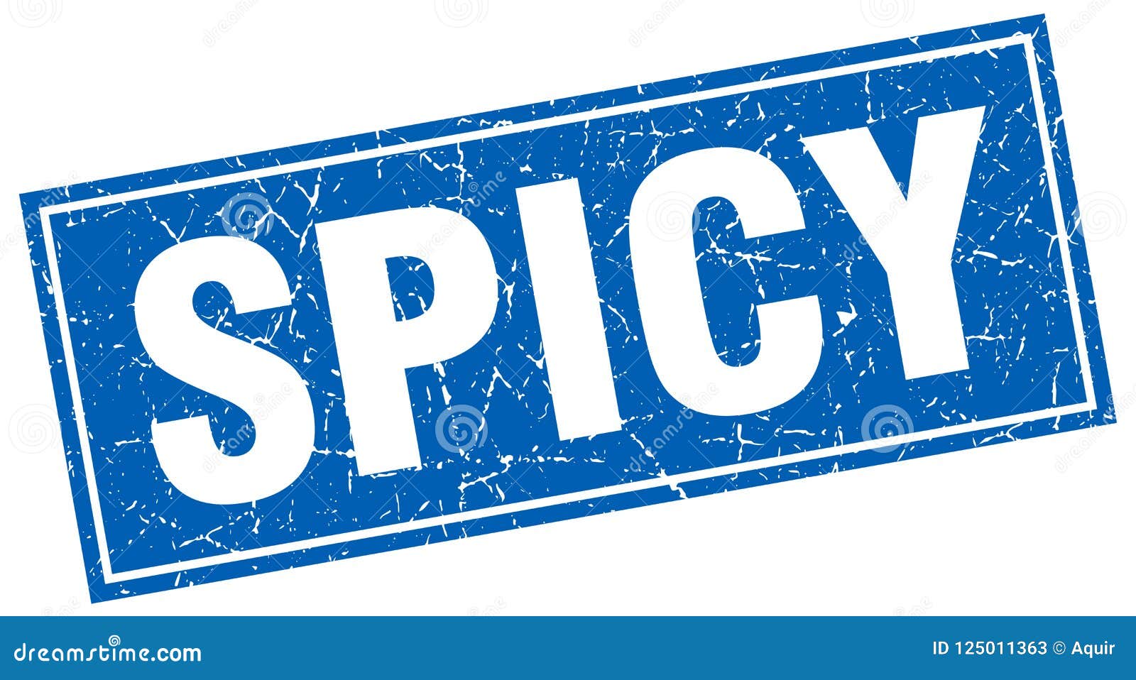 Spicy stamp stock vector. Illustration of spicy, vector - 125011363