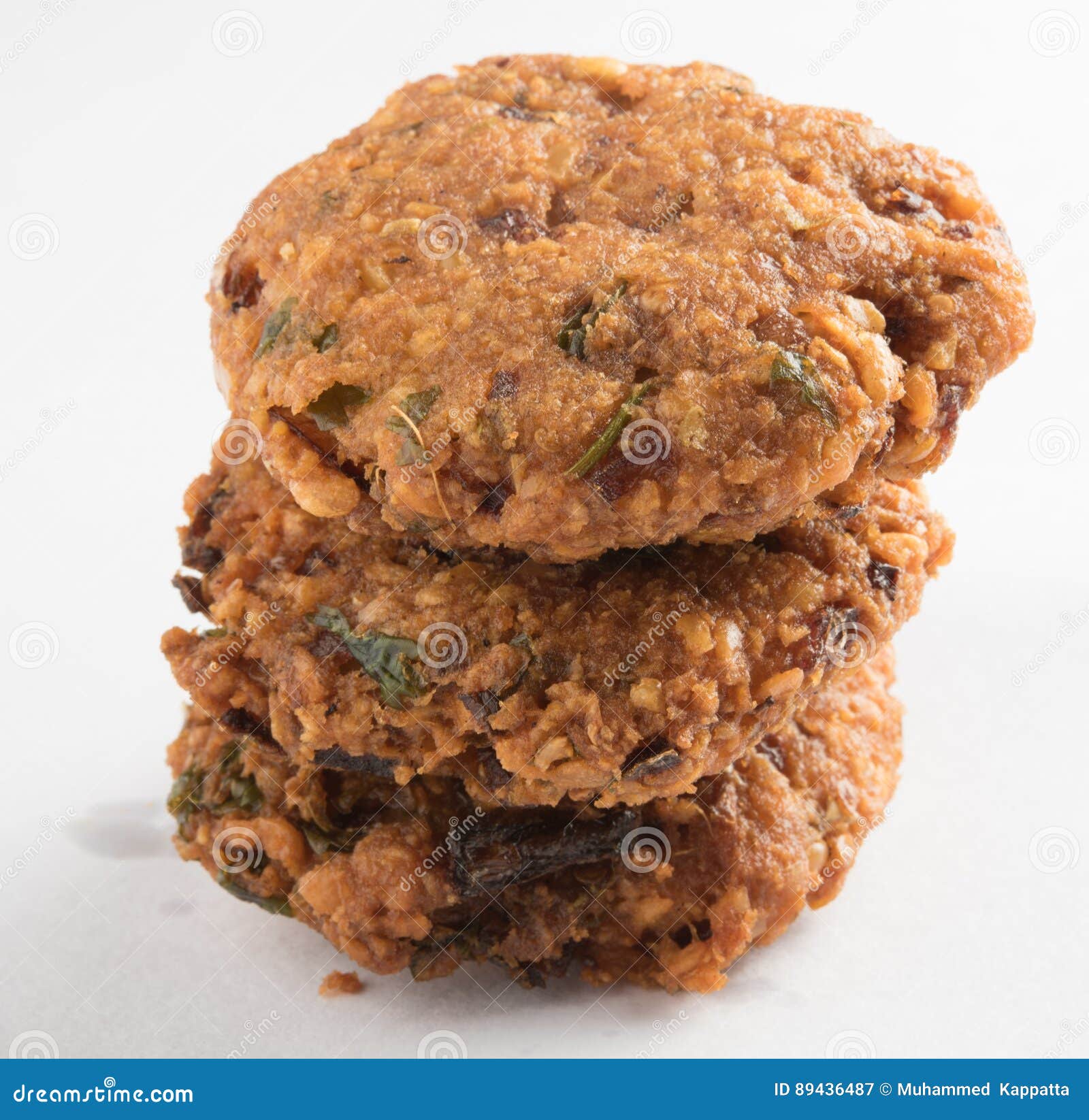 Spicy and Tasty Dal Vada Parippu Vada Stock Image - Image of deep, nadu ...