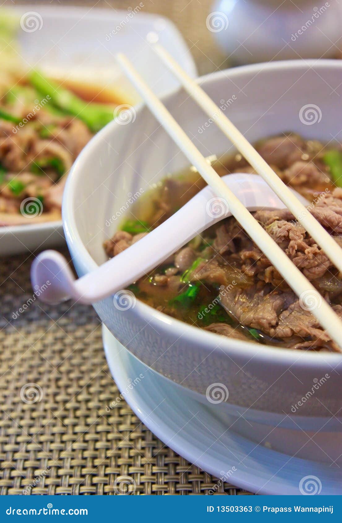 Spicy Thai Chinese Beef Noodle Royalty-Free Stock Photo | CartoonDealer ...