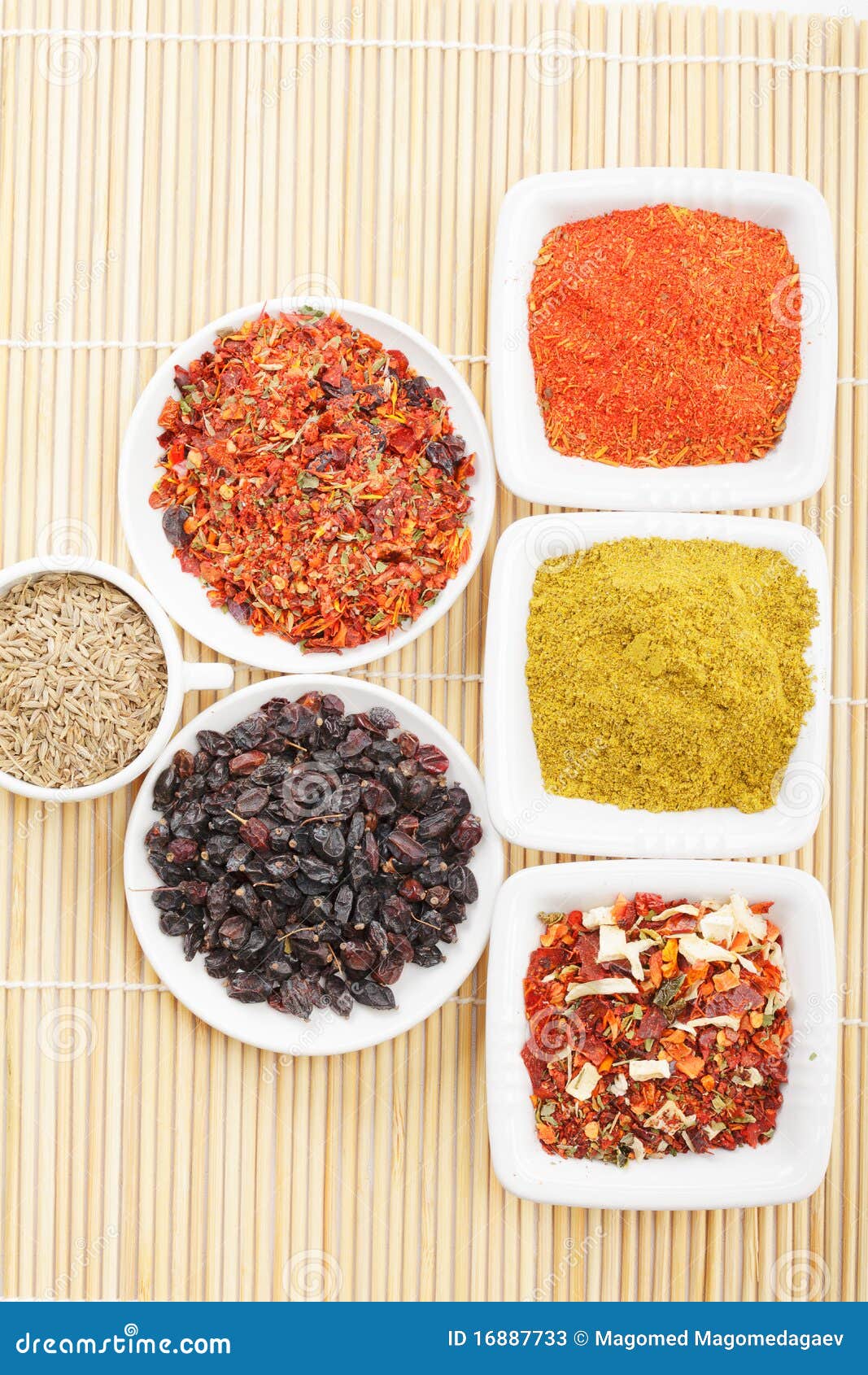 Spicy triangle above view stock image. Image of saffron - 16887733