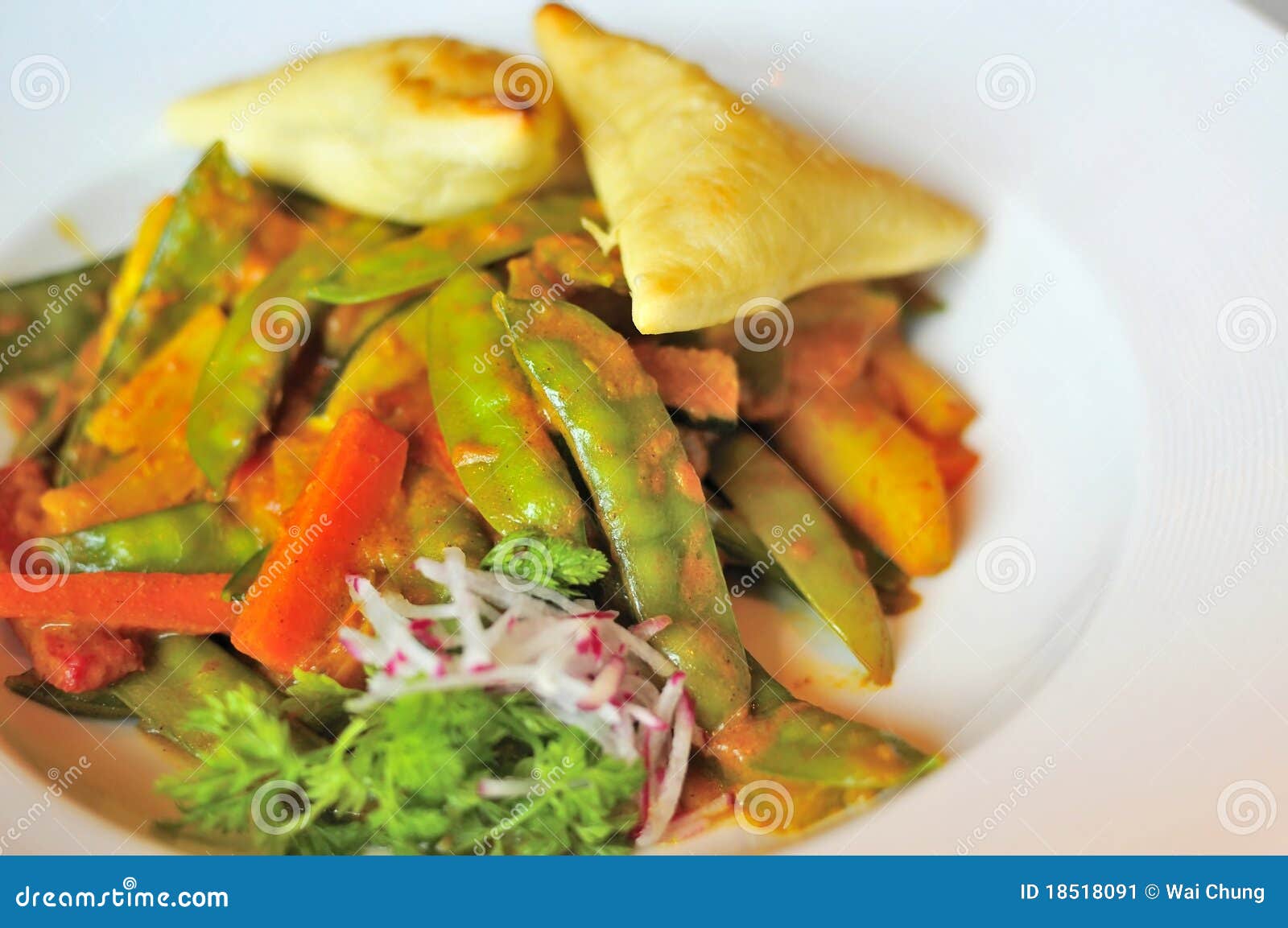 Spicy vegetable dish stock image. Image of ingredient - 18518091