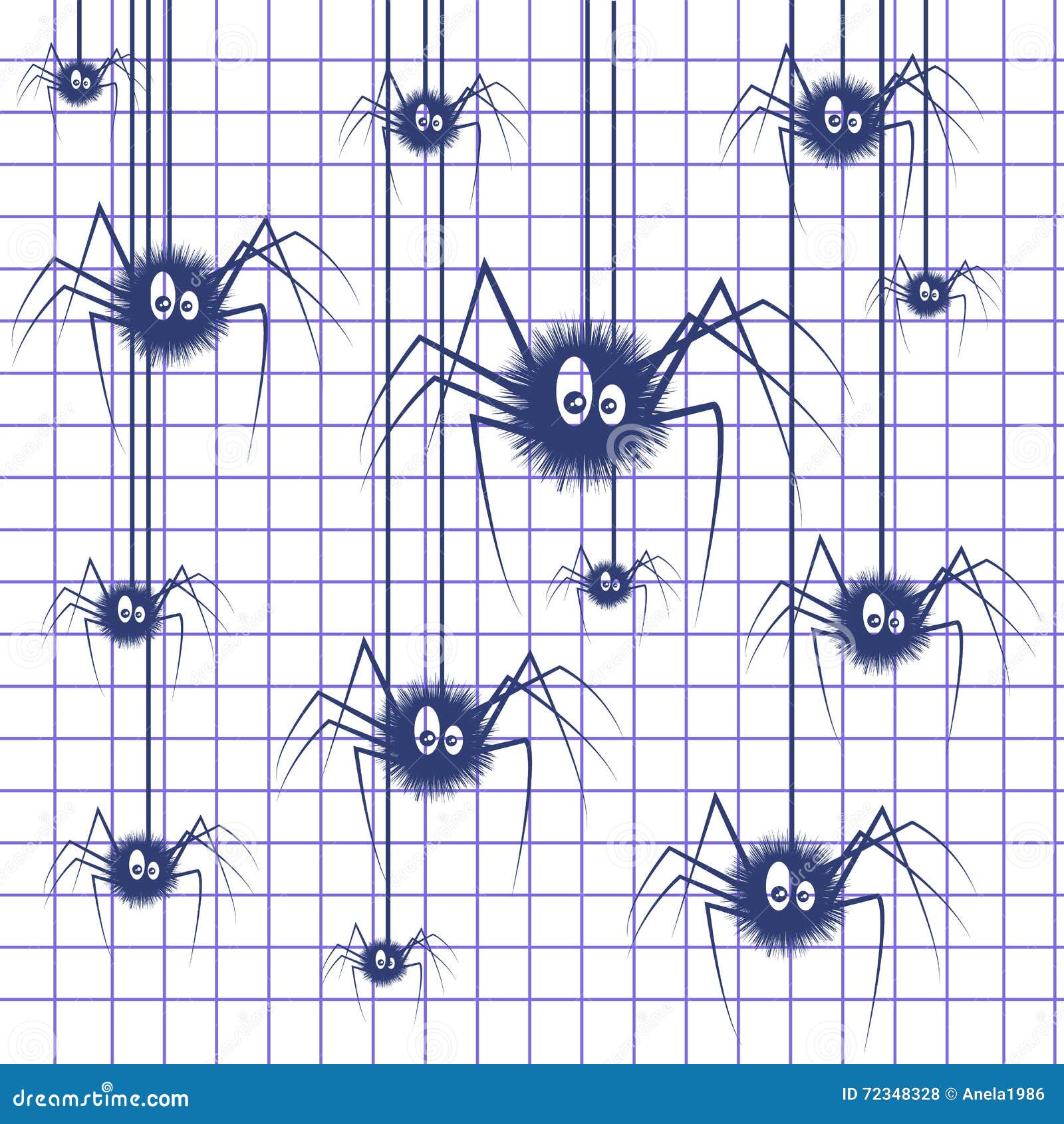 Spider Background Illustration Stock Vector - Illustration of color ...