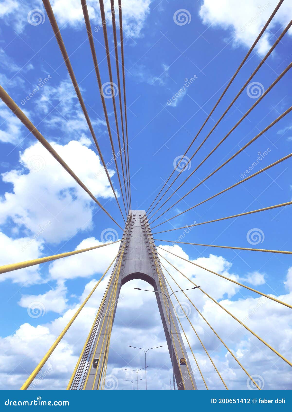 Spider blit bridge stock photo. Image of bridge, landmark - 200651412