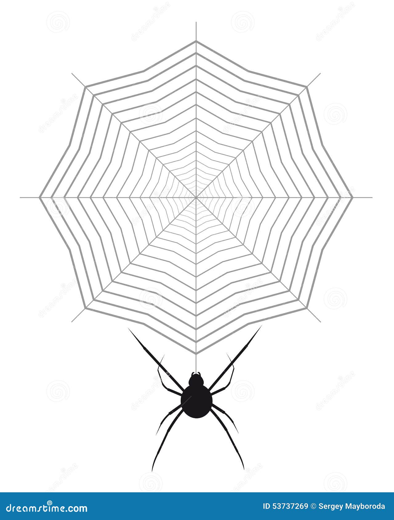 Spider Crawling Cartoon Vector Seamless Background Wallpaper-01 ...