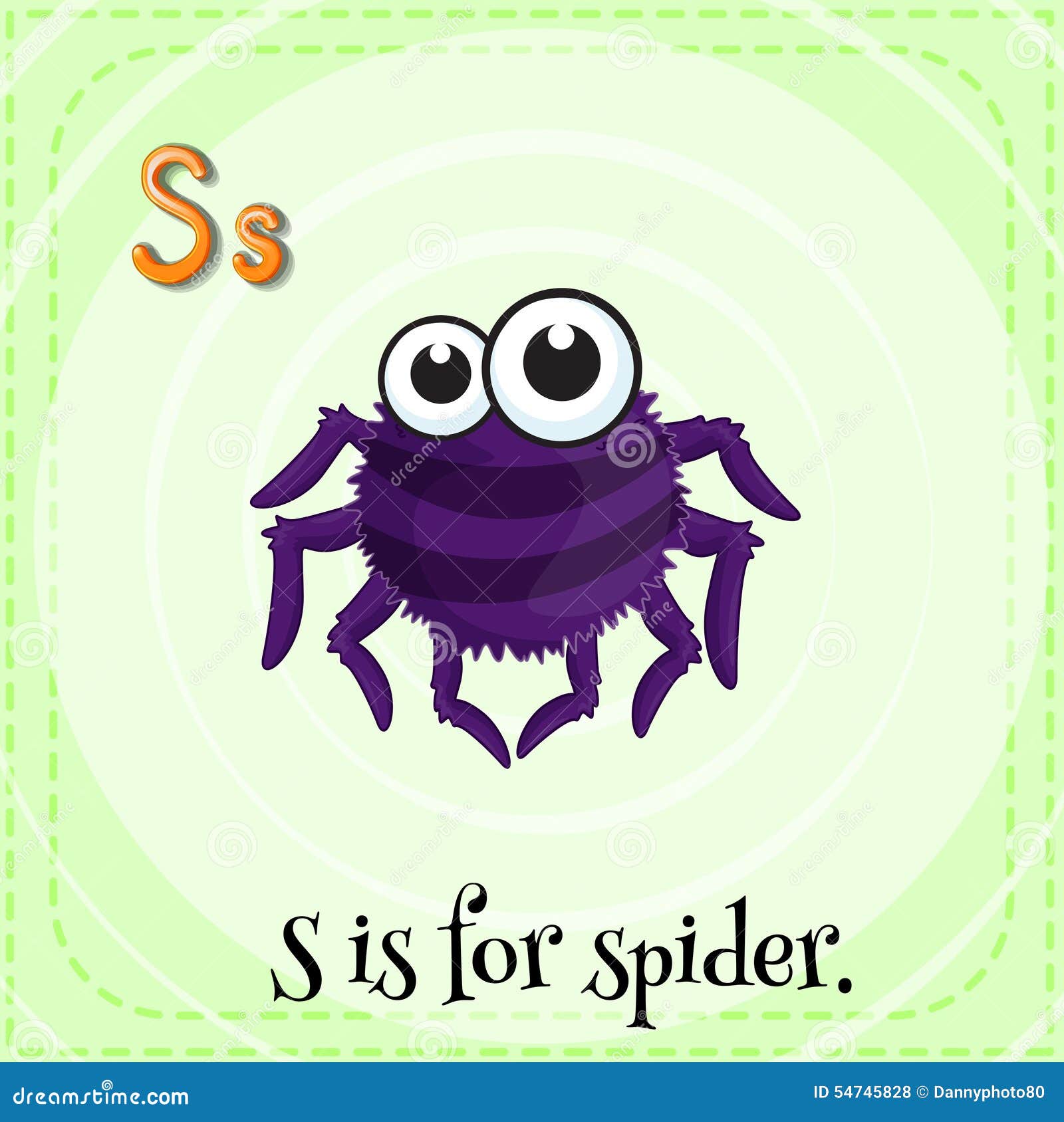 Spider Stock Vector - Image: 54745828