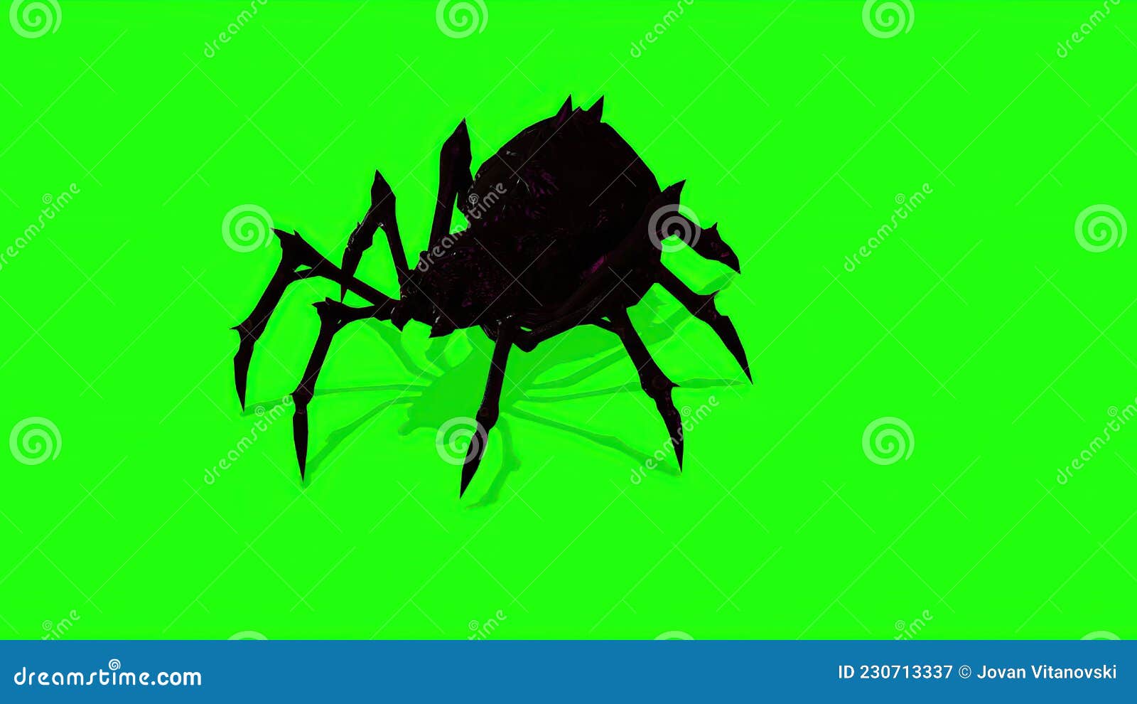 Spider Crawling Cartoon Vector Seamless Background Wallpaper-01 ...