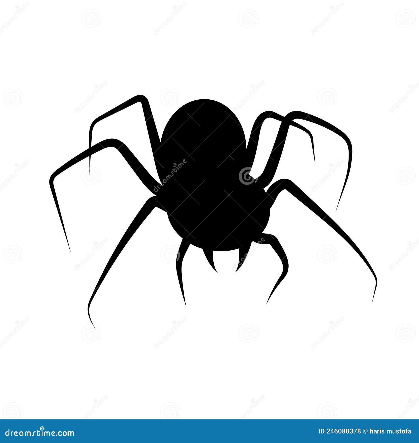 Spider Icon Design Template Ilustration Vector Stock Vector ...