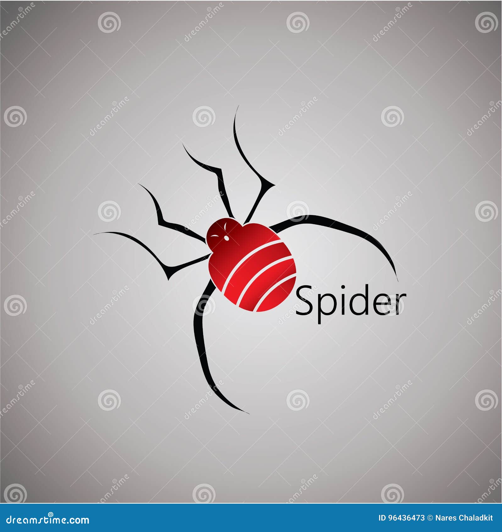 Spider Ideas Design Illustration Graphic Background Stock Illustration ...