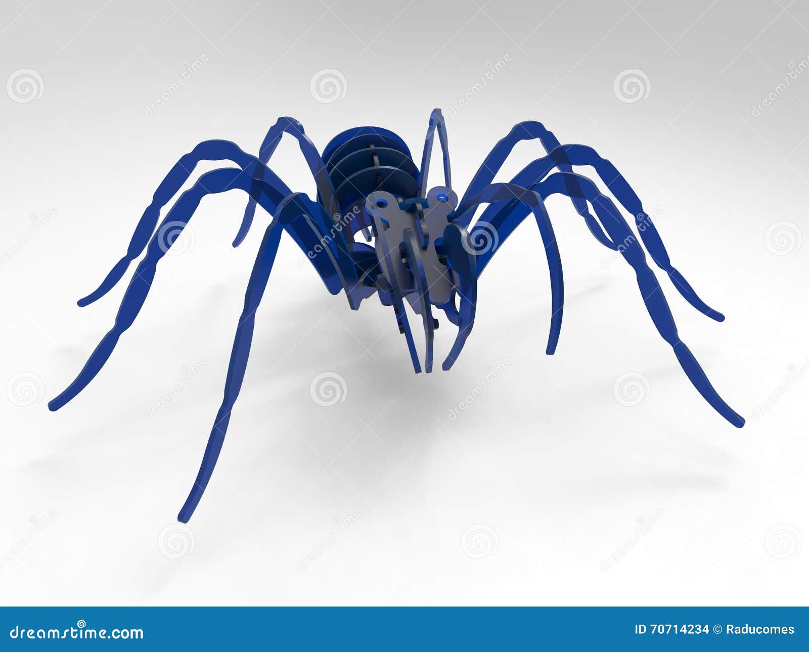 Spider illustration stock illustration. Illustration of perspective ...