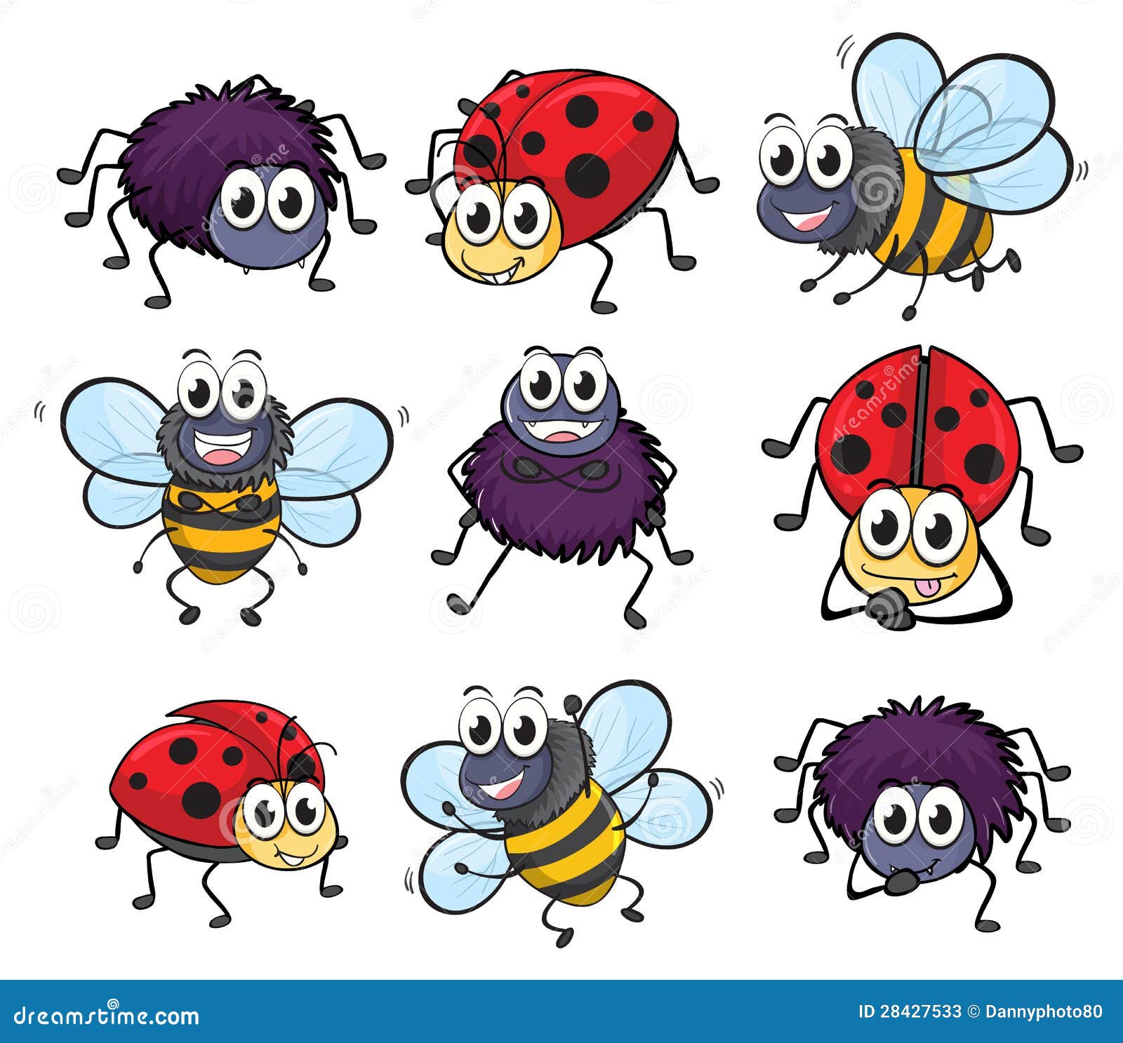 Spider Ladybug Stock Illustrations – 3,044 Spider Ladybug Stock ...