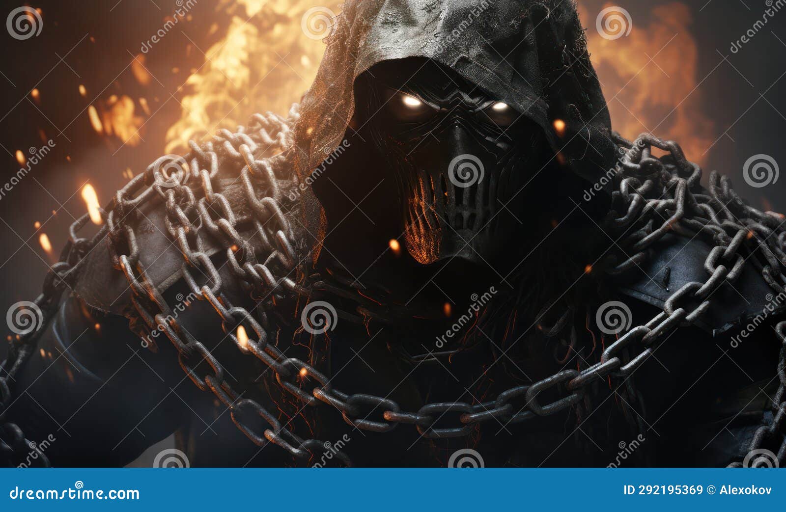 Spider-Man Fights Over Chains with Light in Conceptual Realism Style AI ...