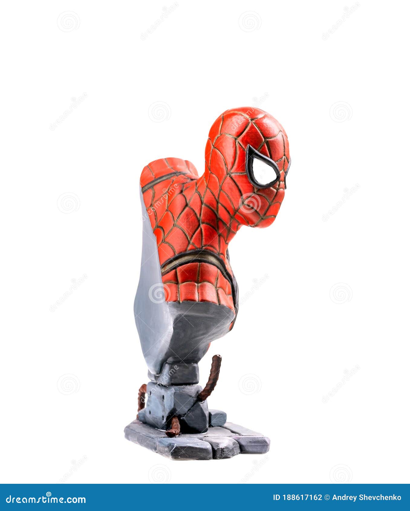 Spider-man from the Marvel Universe Printed on a 3D Printer and Hand ...