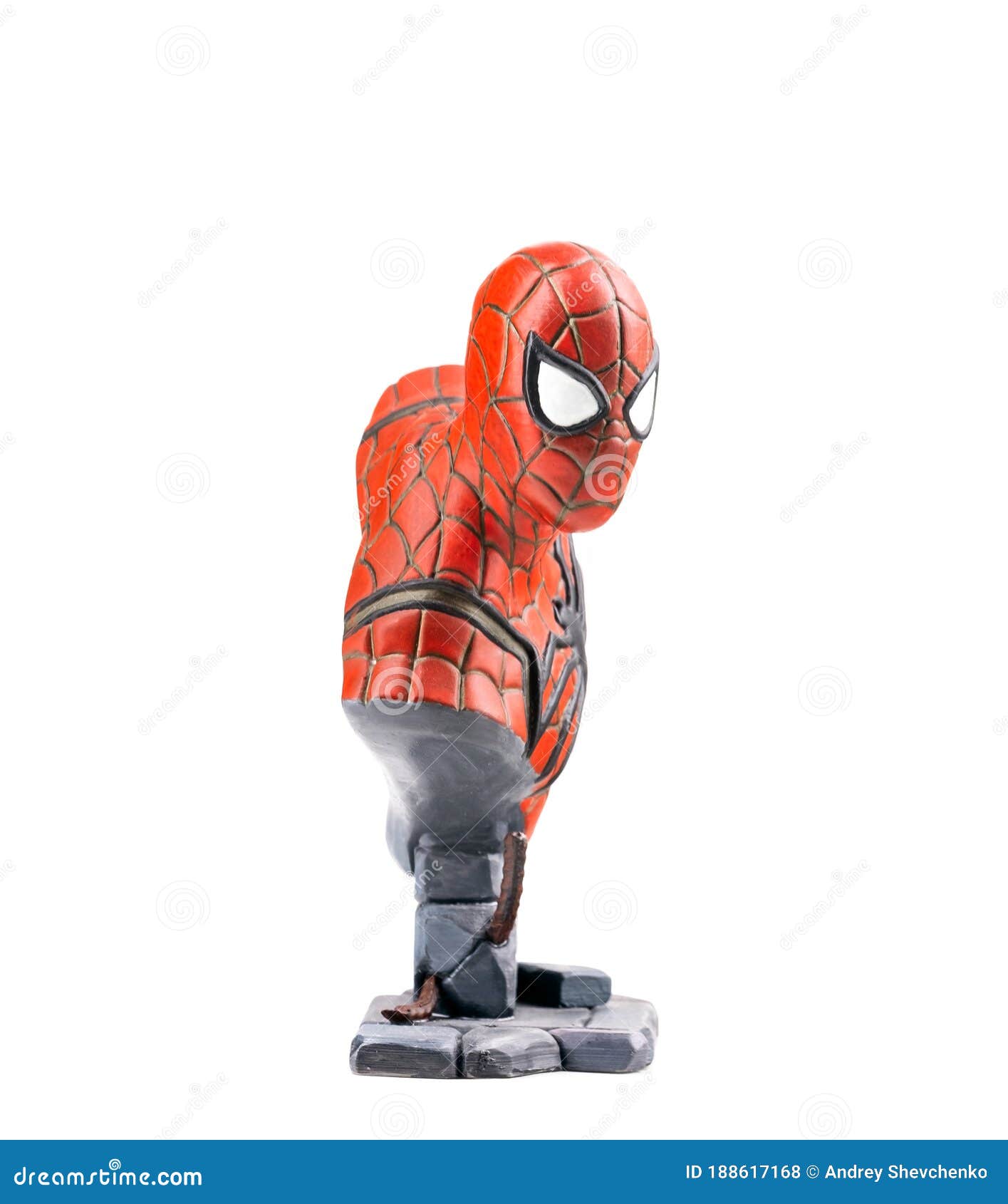 Spider-man from the Marvel Universe Printed on a 3D Printer and Hand ...