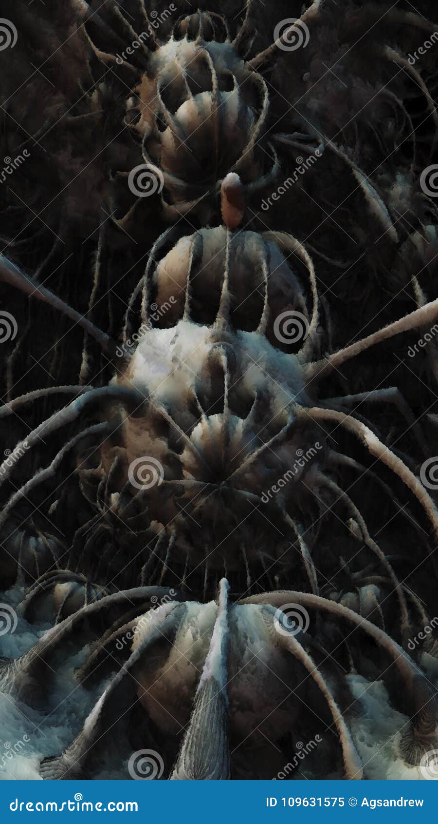 Spider Neuron stock illustration. Illustration of distance - 109631575