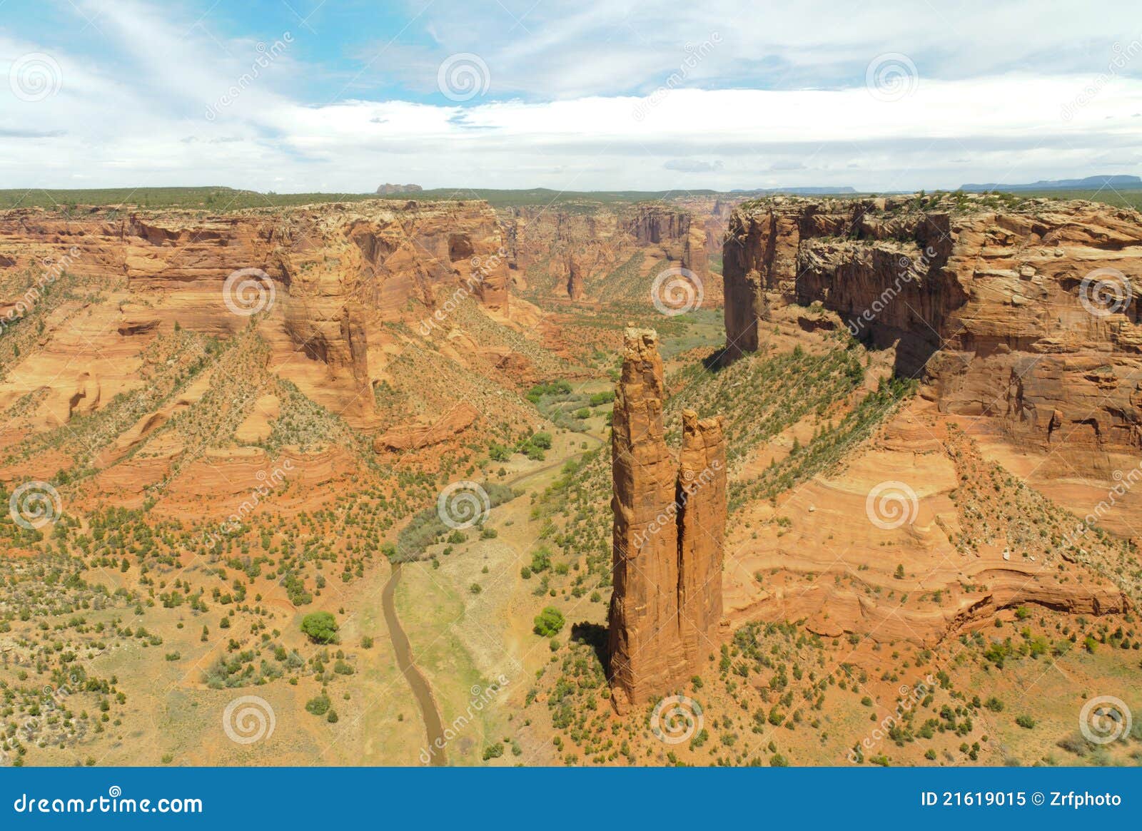 Spider Rock stock image. Image of south, tribal, park - 21619015