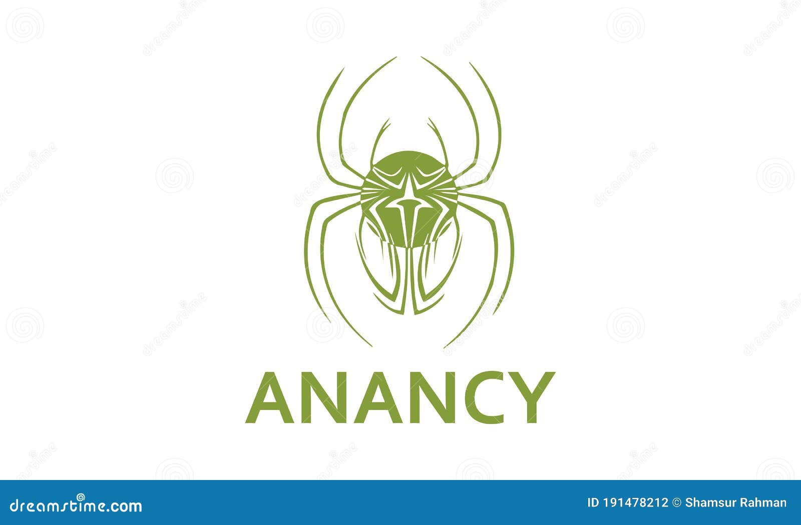 Spider Studio - Logo Template Stock Vector - Illustration of spider ...