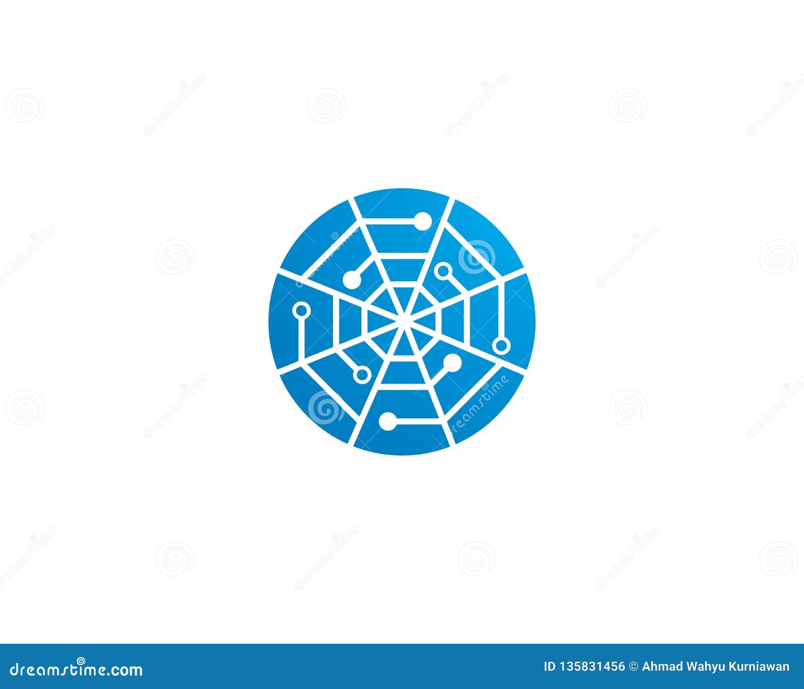 Spider Technology logo stock vector. Illustration of abstract - 135831456