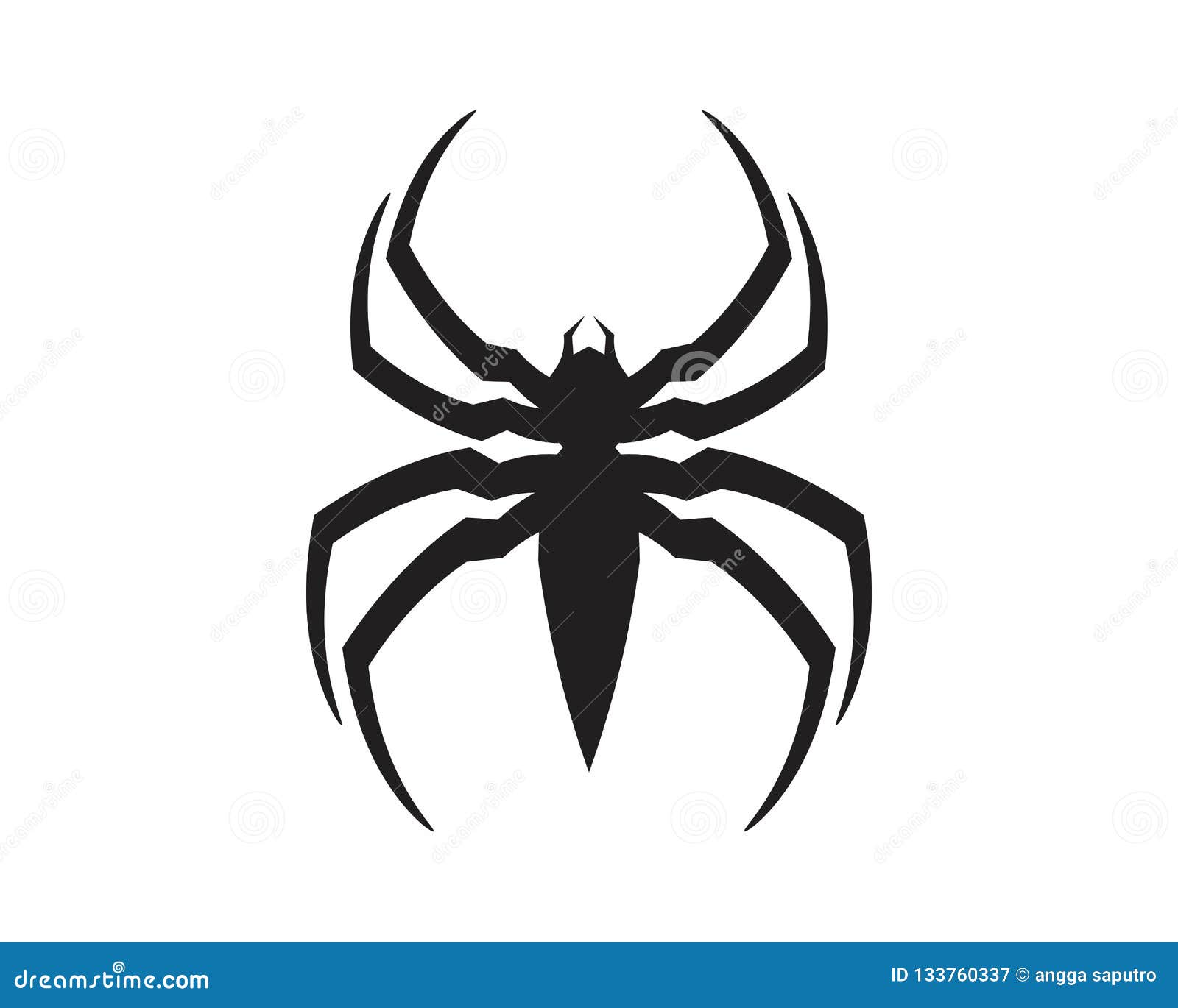 Spider Vector and Insect Animal Stock Vector - Illustration of animal ...